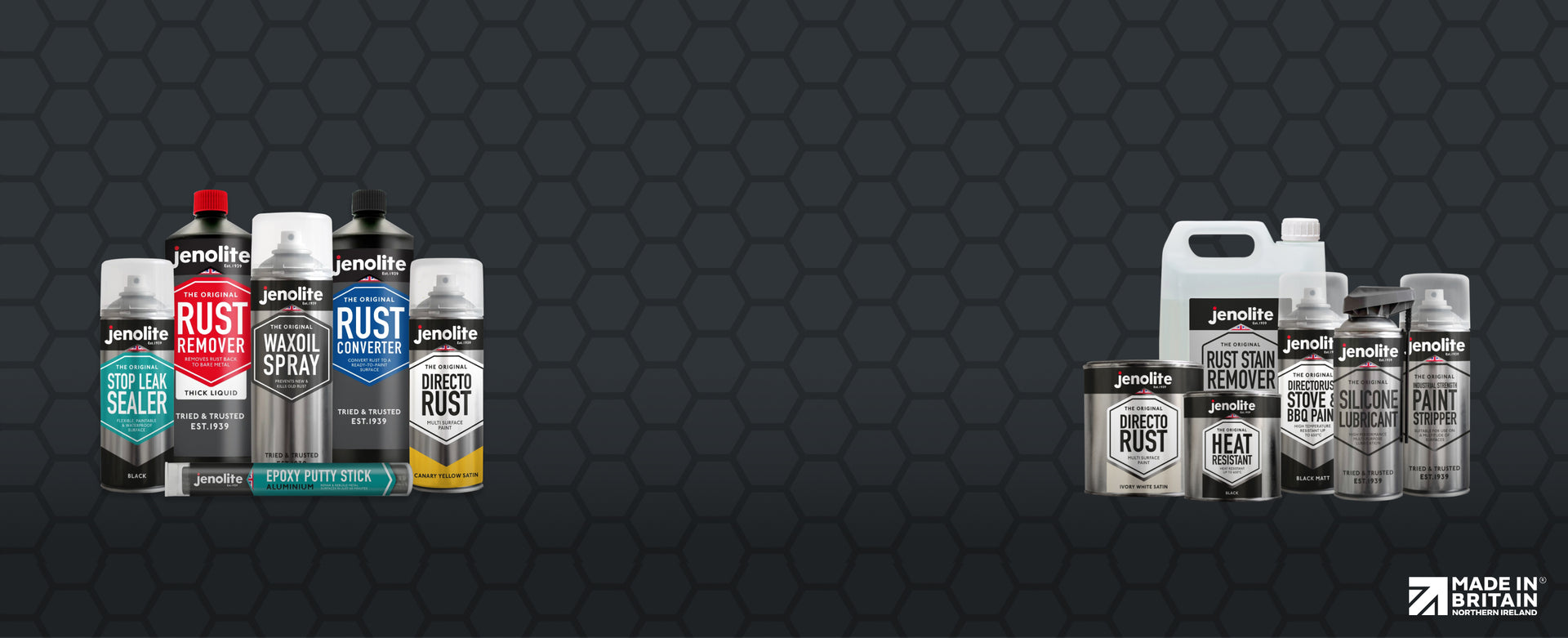 Rust Treatment, Paints, Motor Products and more.. – Jenolite