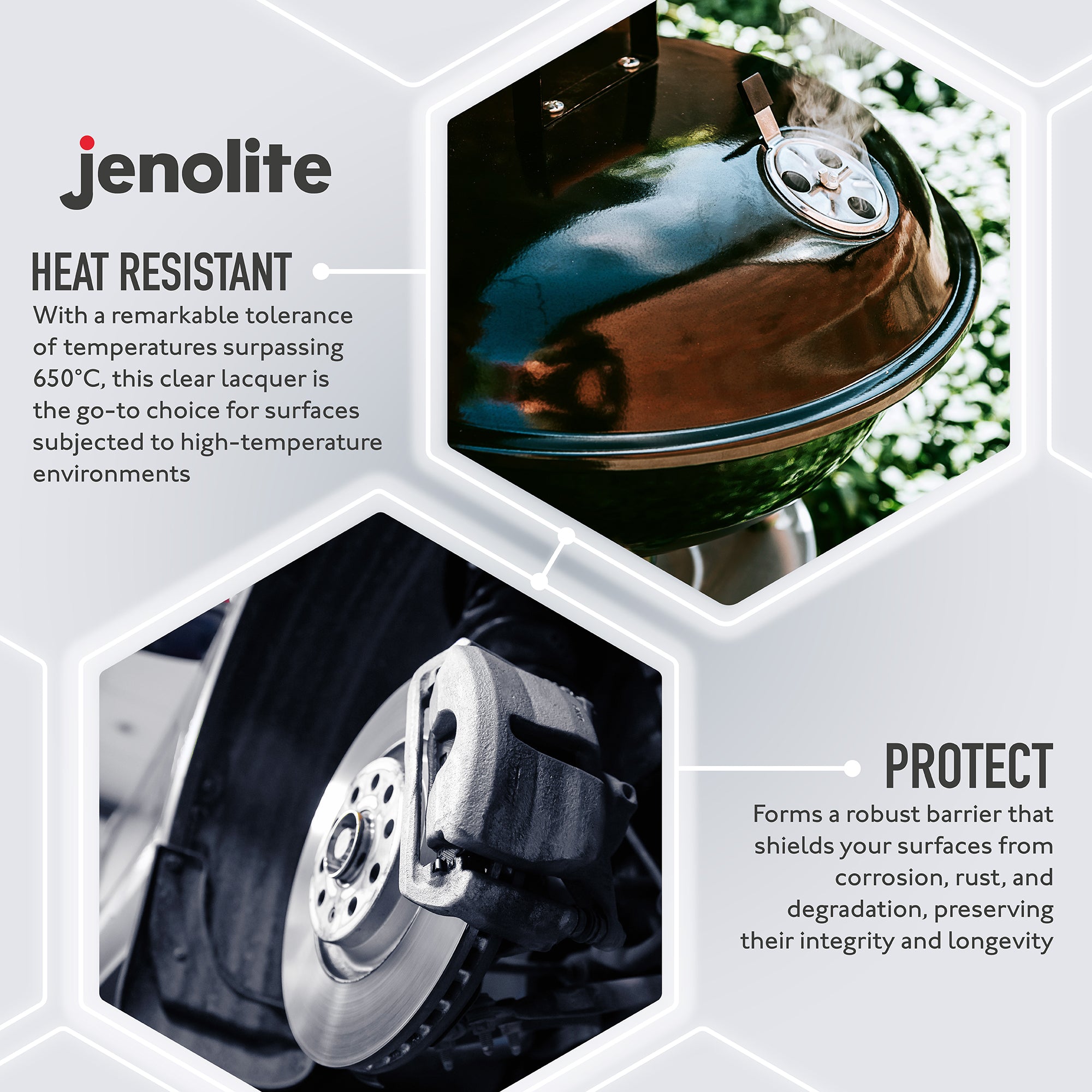 High Temperature Clear Lacquer 500ml | 650C + | Crystal Clear Finish ...