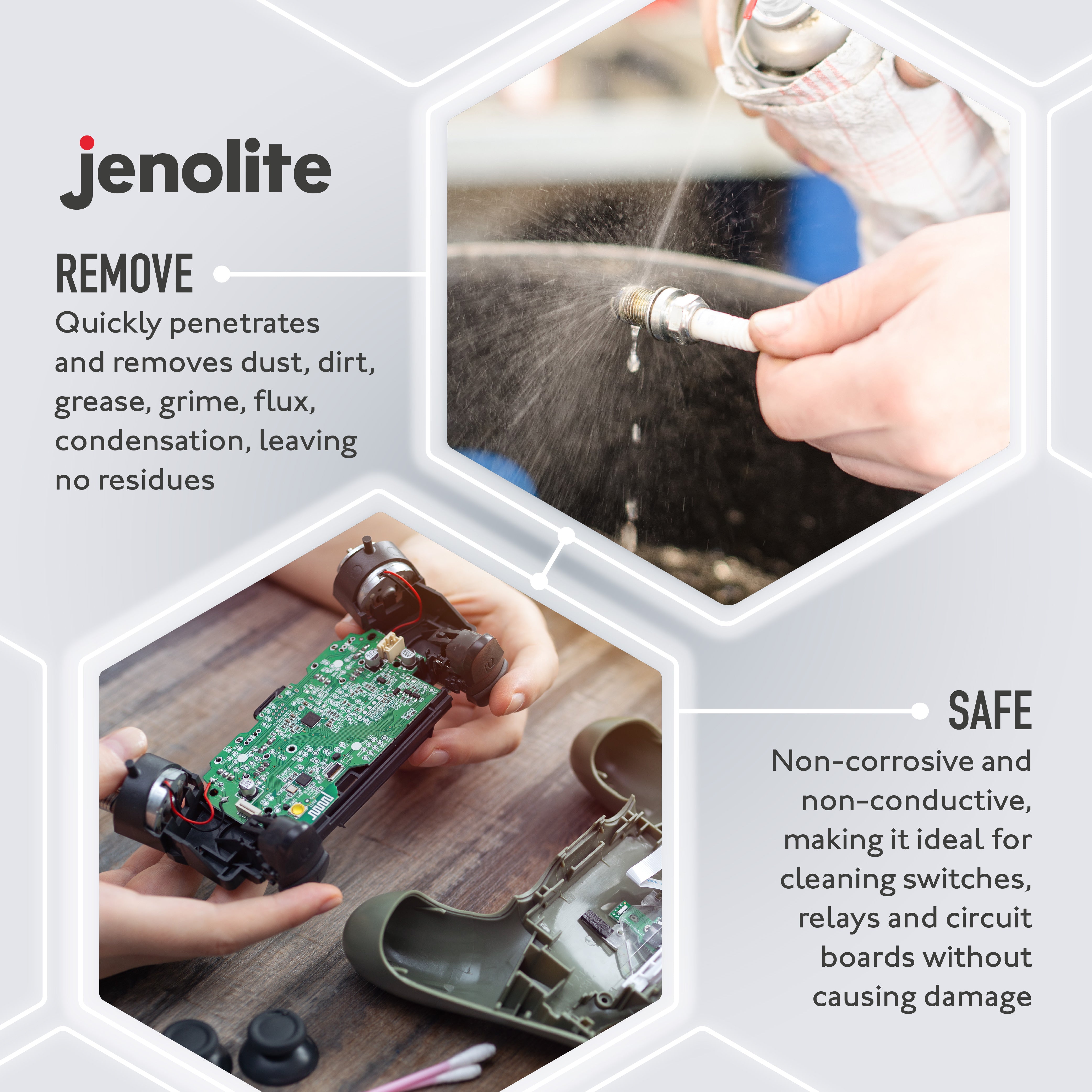 IPA Solvent Cleaner Aerosol | JENOLITE